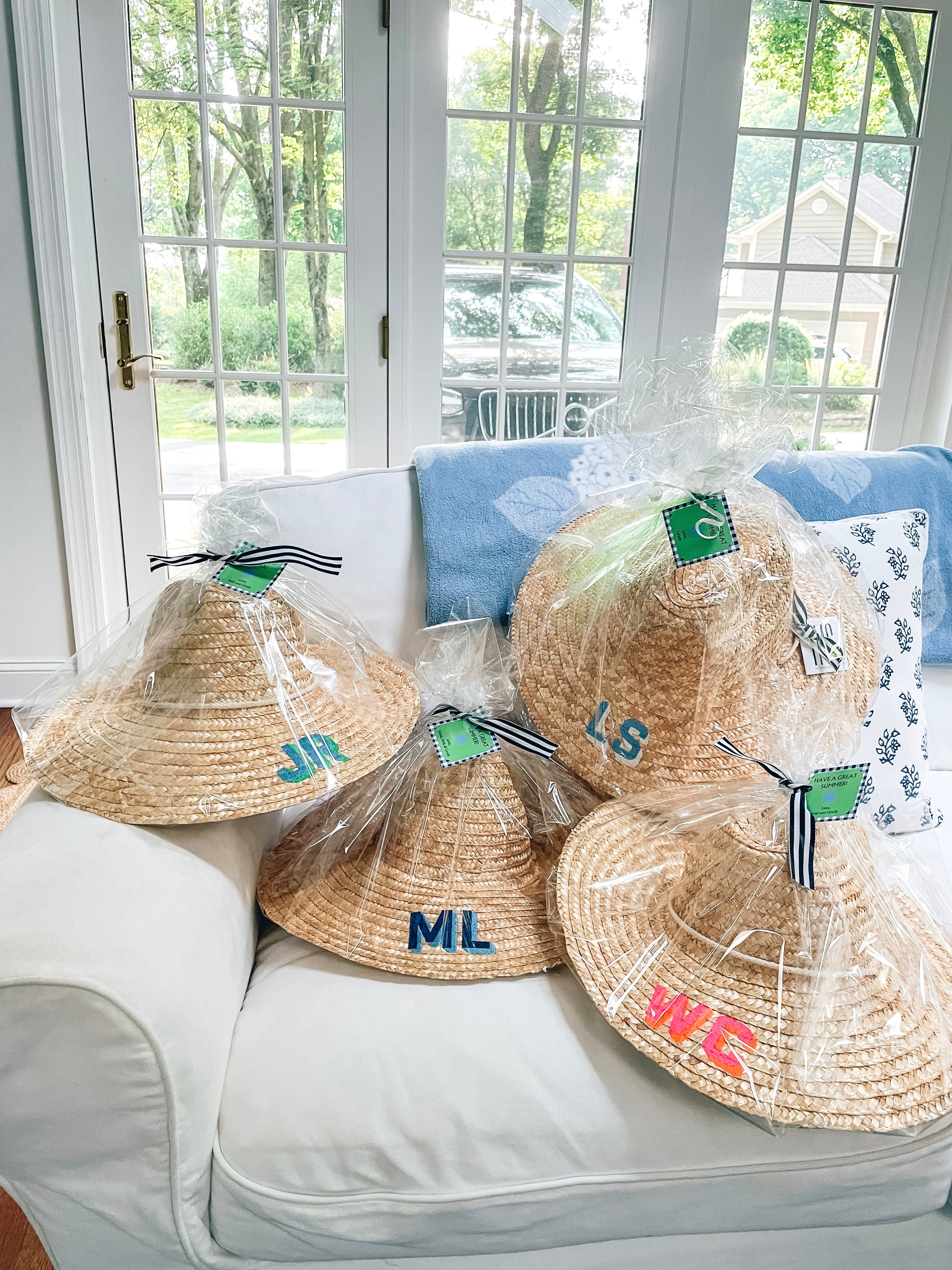 Beachcomber Monogram Straw Hat – The Monogram Corner