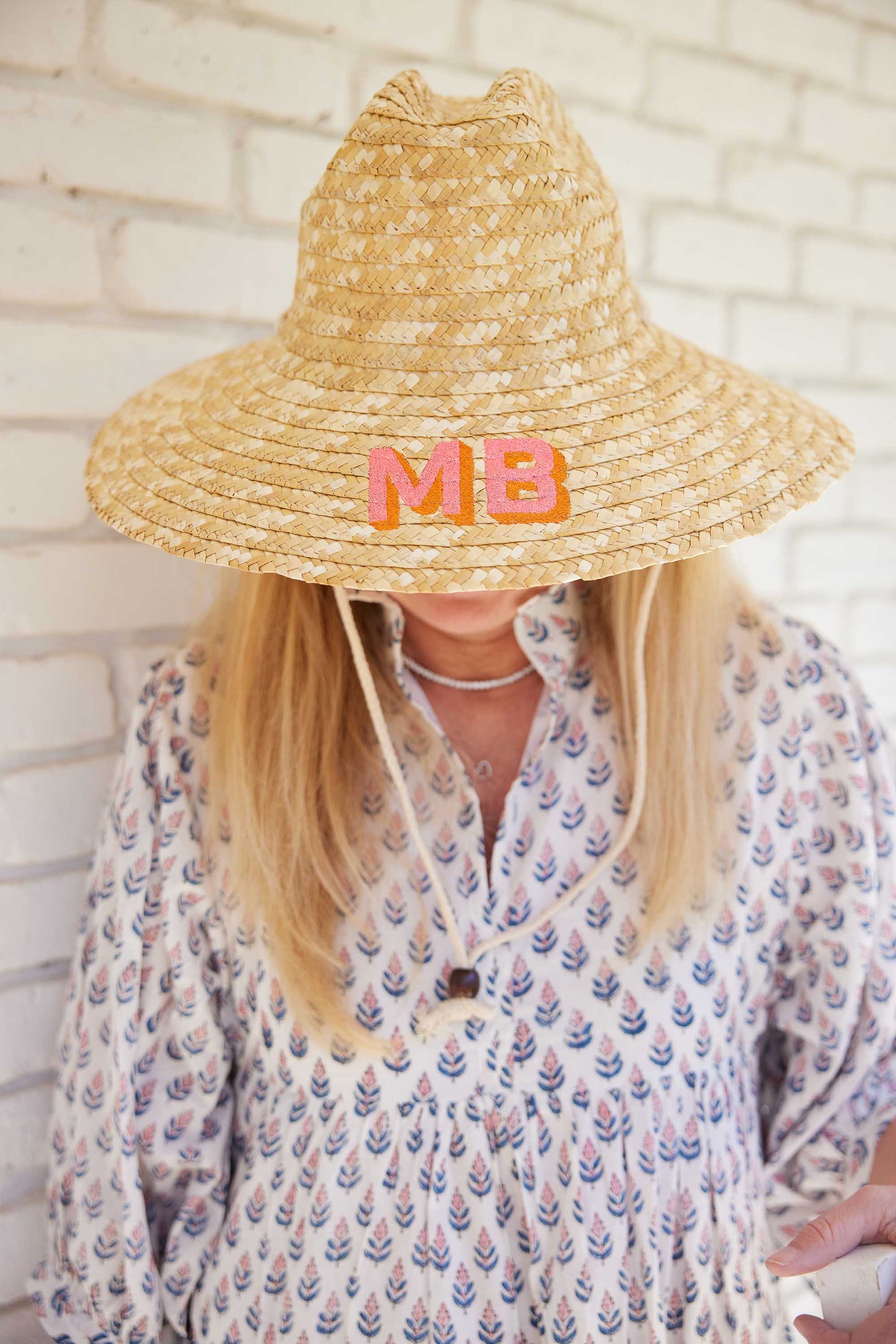 Beachcomber Monogram Straw Hat – The Monogram Corner