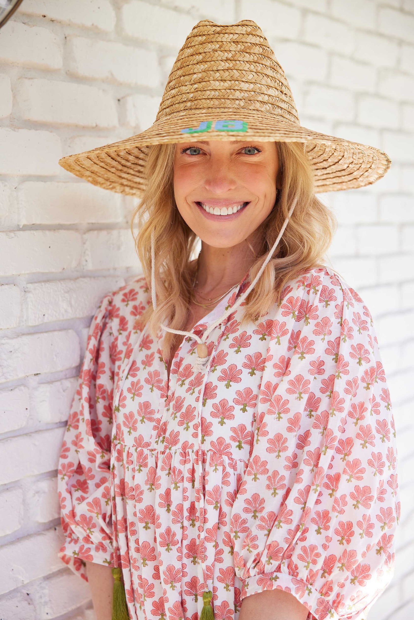 Beachcomber Monogram Straw Hat – The Monogram Corner