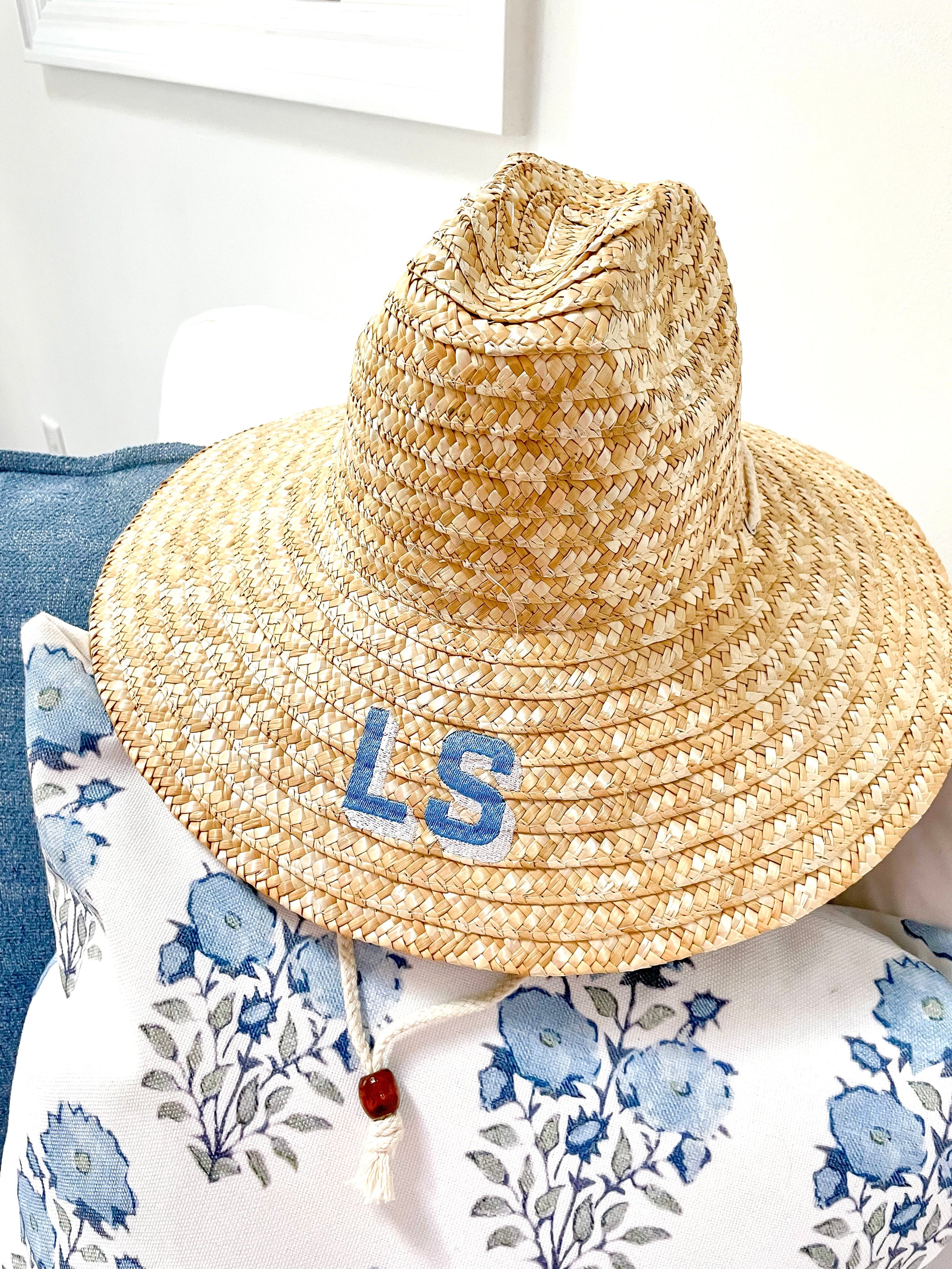 Beachcomber Monogram Straw Hat – The Monogram Corner