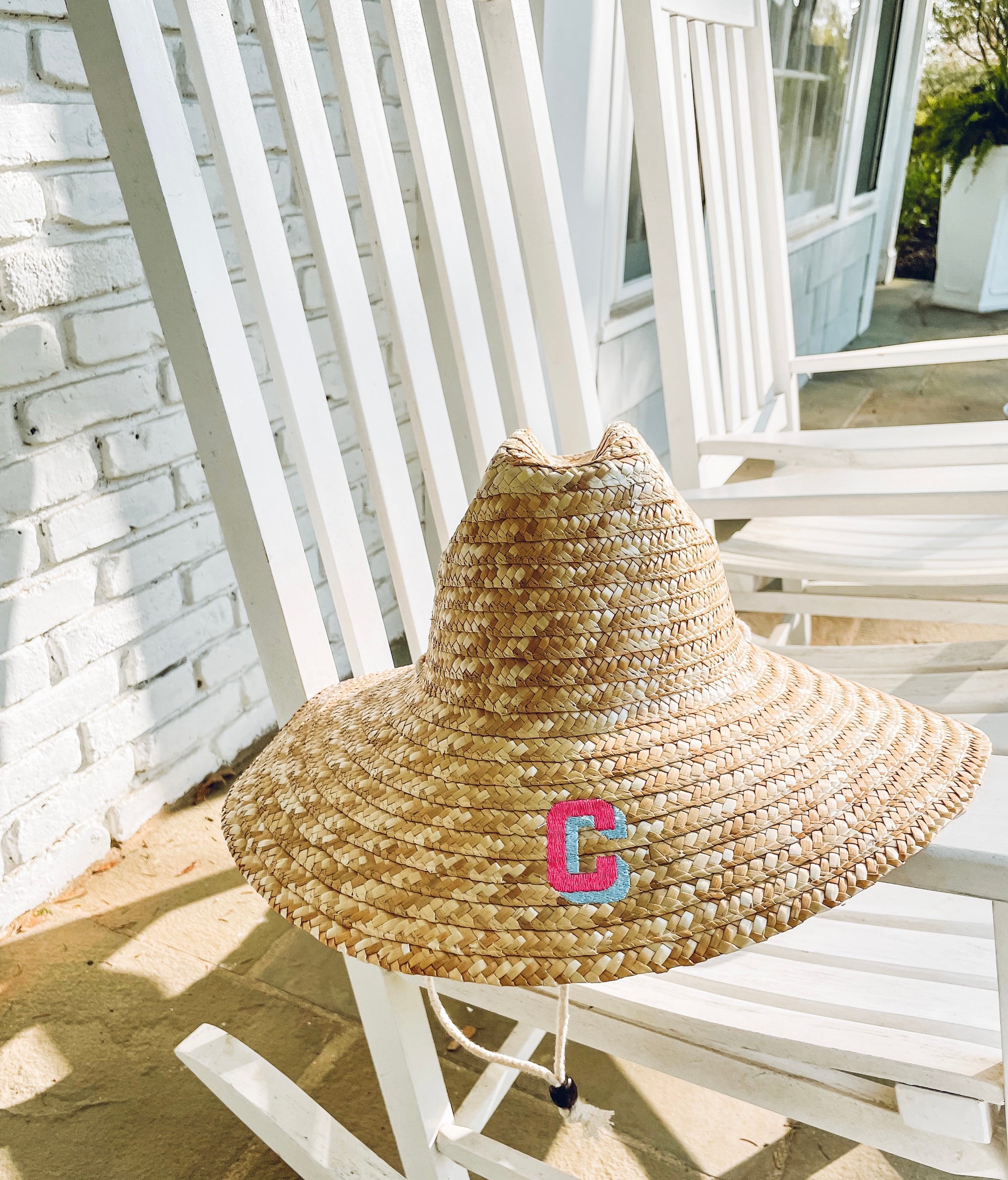 Beachcomber Monogram Straw Hat – The Monogram Corner